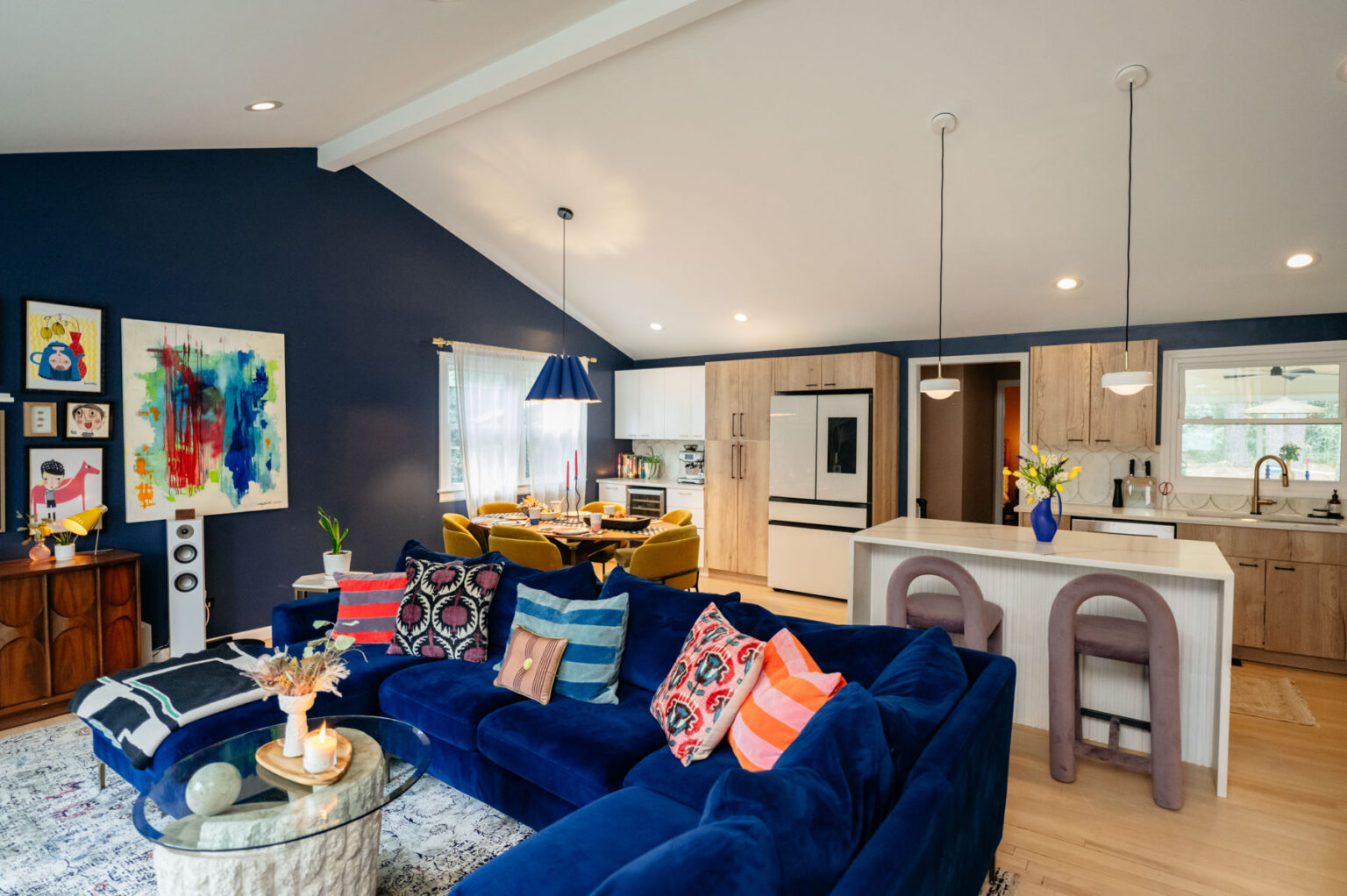 A Midcentury Modern Home, Reimagined for a Blended Family